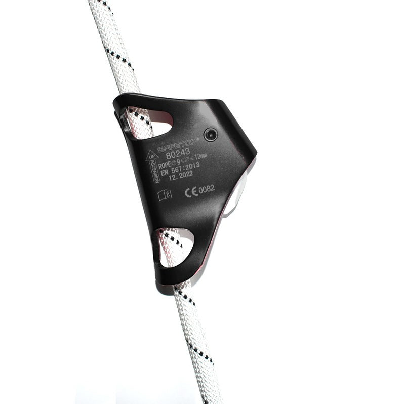 Bloqueador ventral tipo croll para cuerda Safetop — Ameyalli